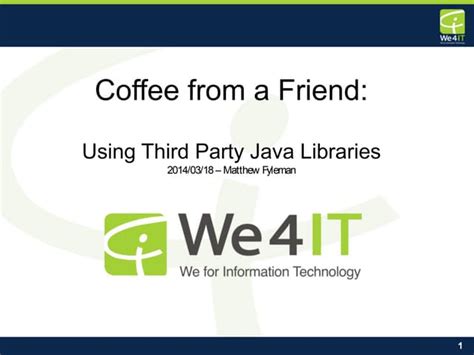 Bccon 2014 Dev02 Xpages Coffe From A Friend Using Third Party Java