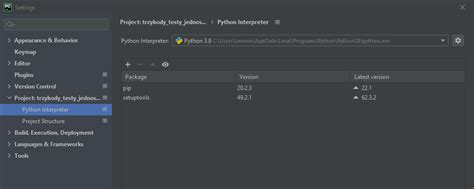 Instalacja środkowiska Testy jednostkowe Python Trzy Kody