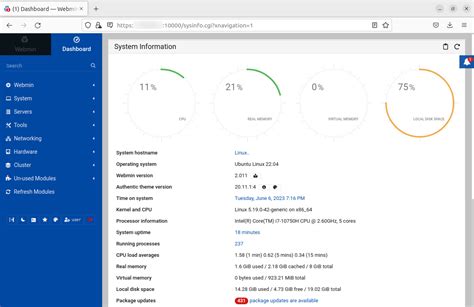 how to install webmin on ubuntu 22 04 linux genie