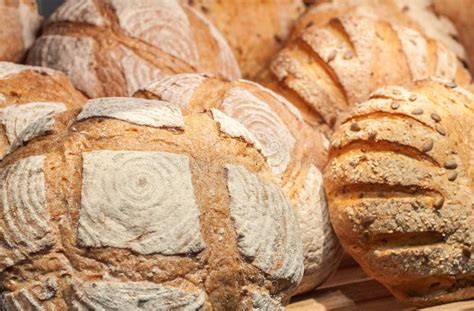 Different Types Of Handmade Bread Different Forms Of Bread Stock Image Image Of Nutrition