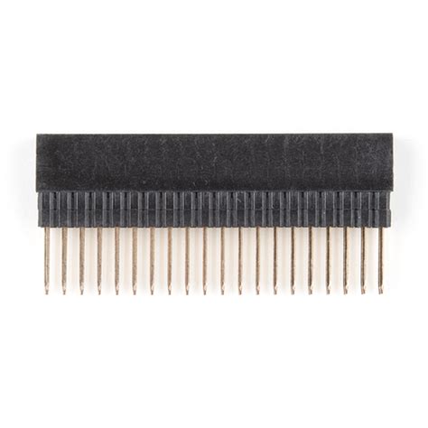 Extended GPIO Female Header 2x20 Pin 13 5mm 9 80mm Melopero Electronics