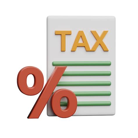Premium Psd 3d Tax Payment Icon Design