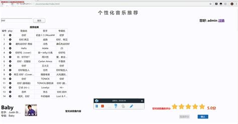 基于协同过滤算法和深度学习的音乐推荐 基于协同过滤的数据集 csdn博客