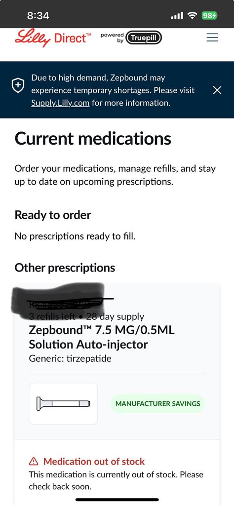 Lillydirect Truepill R Zepbound