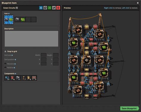 se green circuits optimized for bus width r factorio
