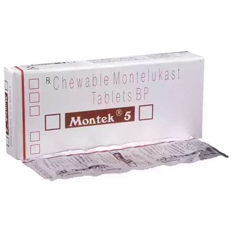 Montek 5 Tablet Uses Price Dosage Side Effects Substitute Buy Online