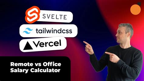 Sveltekit Tailwindcss And Vercel Build And Deploy A Static Salary Calculator Remote Vs In
