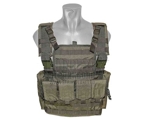 Нагрудная разгрузочная система Wartech Tv 104 Chest Rig Mk3 олива