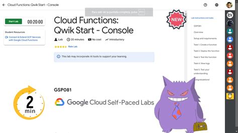 Cloud Functions Qwik Start Console 2024 Gsp081 Qwiklabs