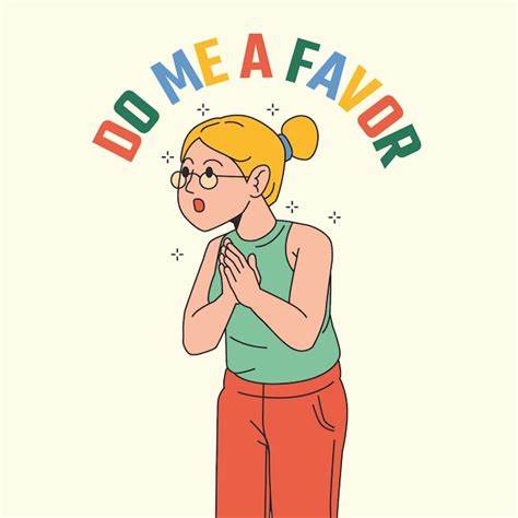 Diseño Plano Por Favor Ilustración Vector Gratuito
