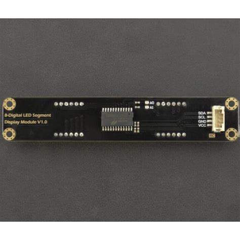 gravity rotes 8 digit 7 segment led display bastelgarage elektronik