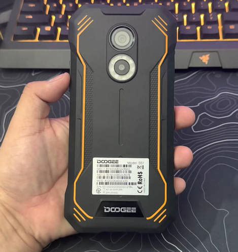 Мобильный телефон прочный Doogee S51 4/64GB Orange, водонепроницаемый ...