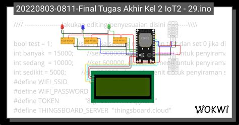 20220803 1513 Final Tugas Akhir Kel 2 Iot2 O Wokwi Esp32