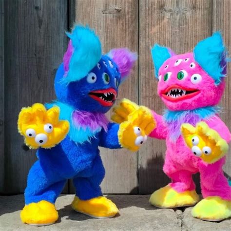 Poppy Playtime Dancing Electric Plush Toy Huggy Wuggy Horror Game Plush