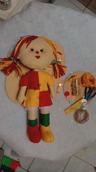 Boneca Emília De Pano Elo7 Produtos Especiais