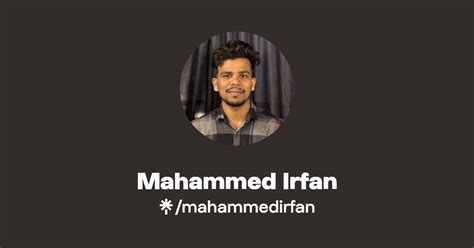 Mahammed Irfan Linktree
