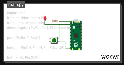Pullup Internal Led Wokwi Esp32 Stm32 Arduino Simulator