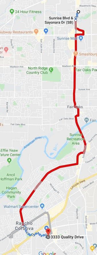 Rancho Cordova Is My Proposed Transit Walking Commute Safe Sacramento