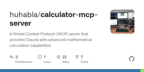 Calculator Mcp Servercalculatorserverpy At Main · Huhablacalculator