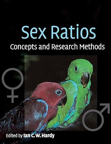 Amazon Com Sex Ratios Concepts And Research Methods Hardy Ian C W Books