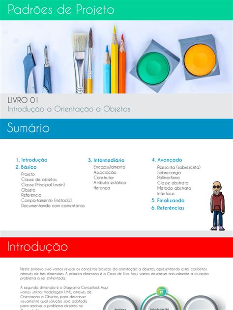 Livro 01 Introdução A Orientação A Objetos Pdf Classe Programação De Computadores