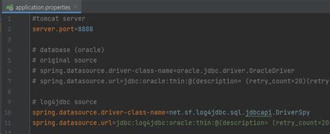 Springboot에 Log4jdbc 사용하기