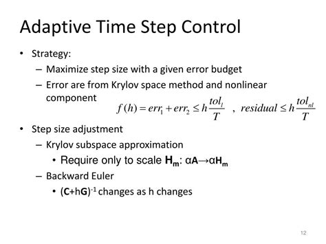Ppt Circuit Simulation Using Matrix Exponential Method Powerpoint