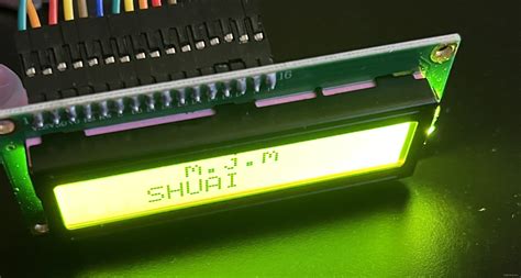 显示模块lcd1602lcd1602液晶显示模块代码 Csdn博客