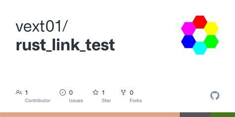 Github Vext01rustlinktest