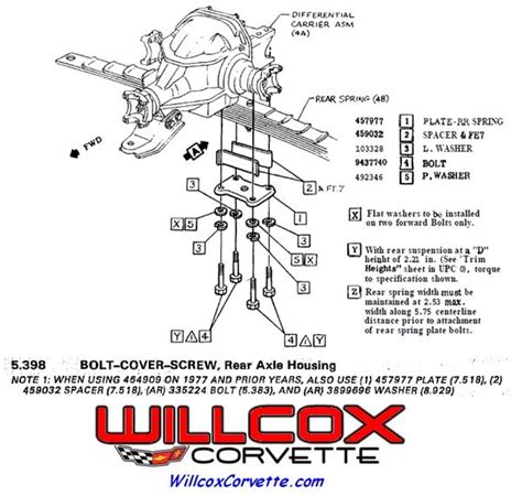 Corvette Rear Suspension Diagram