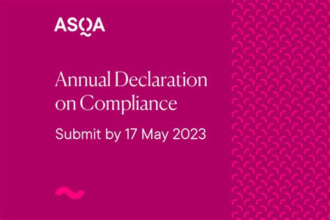 annual declaration on compliance submit by 17 may australian skills