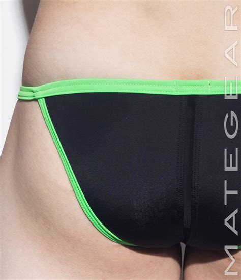 Sexy Mens Swimwear Ultra Swim Bikini Nam Gi Enhanced Front Bulge