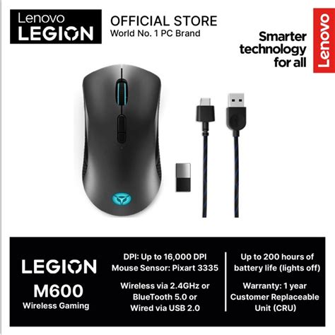 Promo Mouse Lenovo Legion M Wireless Gaming Cicil X Jakarta Pusat Lenovo Legion