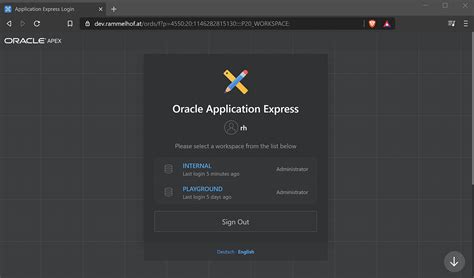 sso identityserver and oracle apex administration by raphael