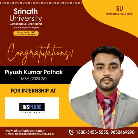 Srinath University On Linkedin Srinathuniversity Mba2023