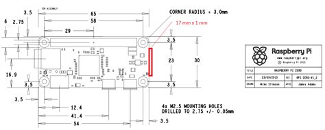 Pi Zero What Should Be The Dimension Of The Cases That Are Used For Pi Zero1 3 Raspberry Pi