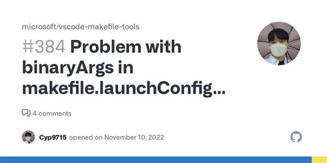 Problem With BinaryArgs In Makefile LaunchConfigurations Not Being Applied Issue