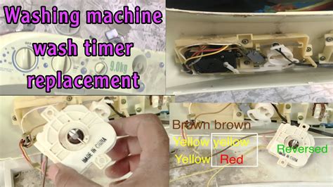 Replace Washing Machine Timer At Germaine Dunham Blog
