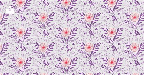 분홍색 꽃과 보라색 잎이 특징인 꽃 패턴입니다 벡터 Unsplash의 무료 벽지 이미지