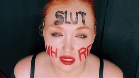 Vee Snow Empty Your Balls On Stupid Whores Face