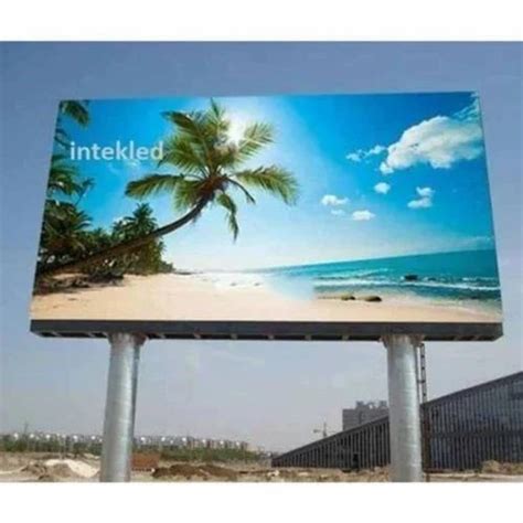 Blue Pole Mounted Moving Led Display At ₹ 1800sq Ft In New Delhi Id 2852990421697