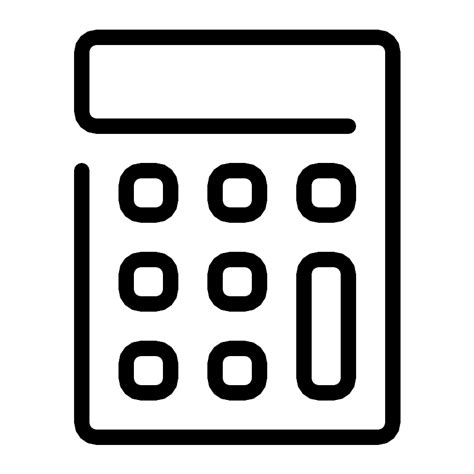 Calculate Vector SVG Icon SVG Repo