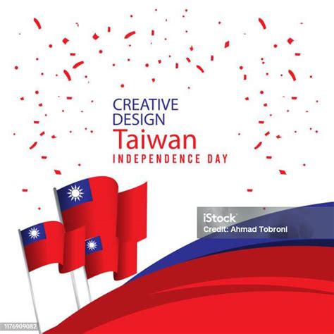 창조적 인 디자인 대만 독립 기념일 축하 벡터 템플릿 일러스트 Liberation에 대한 스톡 벡터 아트 및 기타 이미지