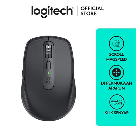 Promo Logitech Mx Anywhere 3s Mouse Wireless Silent Bluetooth Usb C For Windows Linux Chrome