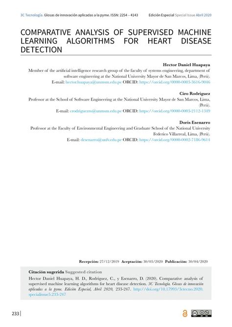 Comparative Analysis Of Supervised Machine Learning Algorithms For