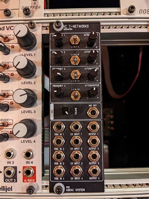 ADDAC104 T Networks Percussion Module Reverb