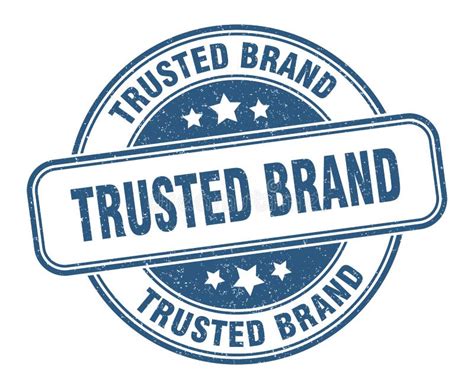 Trusted Brand Best Seller Shiny Icon Label Badge Stock Vector