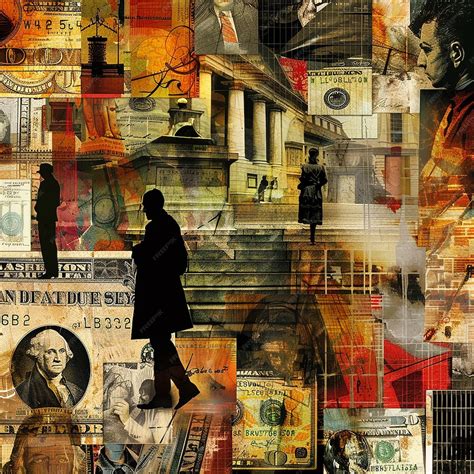 Collage Of Ethics And Tax Implications Premium Ai Generated Image