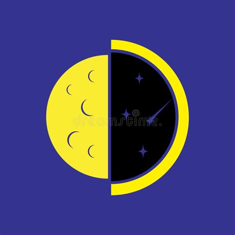 Moon Logo Vector Template Icon Stock Vector Illustration Of Full