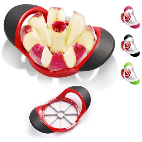 Liigemi Apple Slicer Corer，472 Inch Apple Slicer Super Sharp Apple Cutter With 8 Stainless